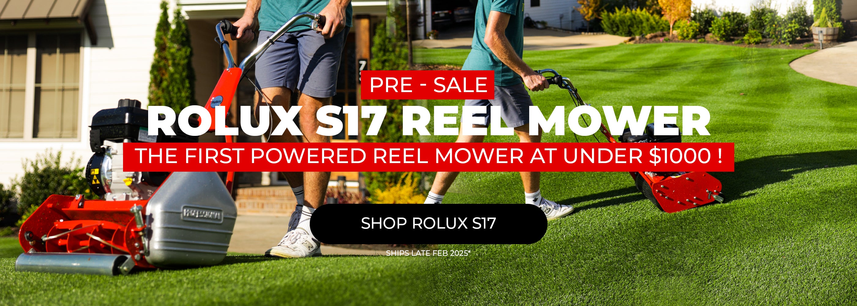 Rolux Reel Mowers